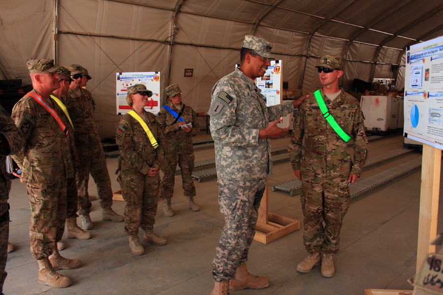 Third Army commander visits Bagram Retrosort Yard | Article | The ...