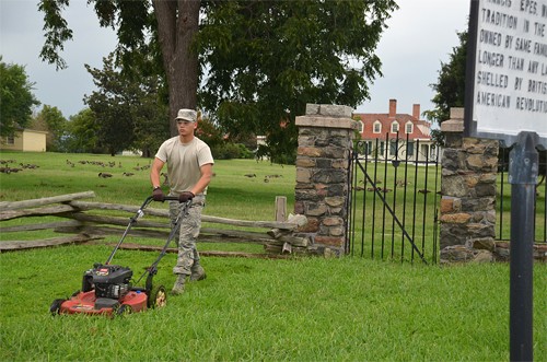 Airmen donate spare man-hours to national battlefield | Article | The ...