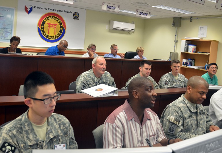 403rd AFSB participates in Exercise Ulchi-Freedom Guardian 2012 ...