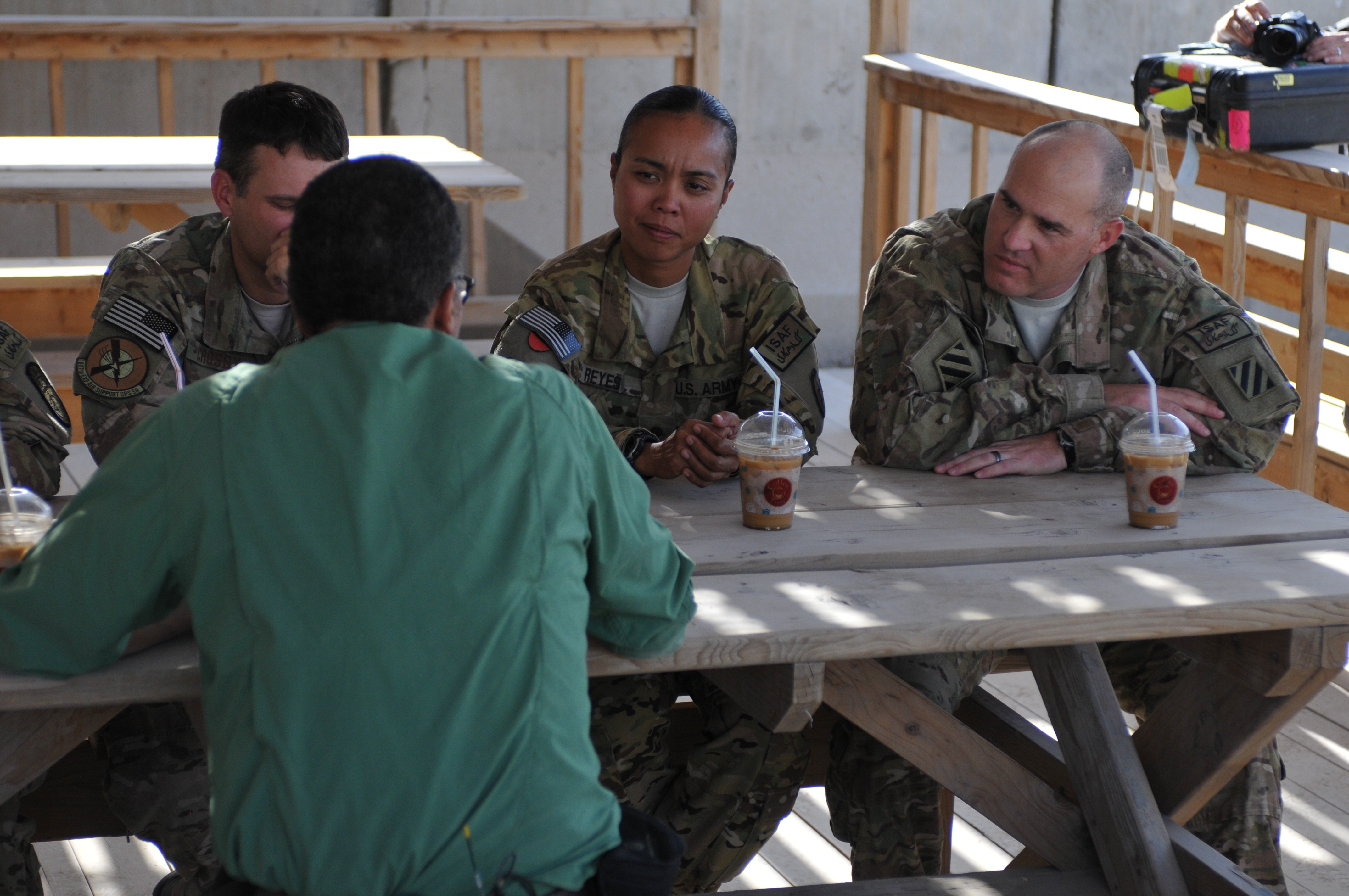 NBC's Lester Holt talks with deployed service members | Article | The ...