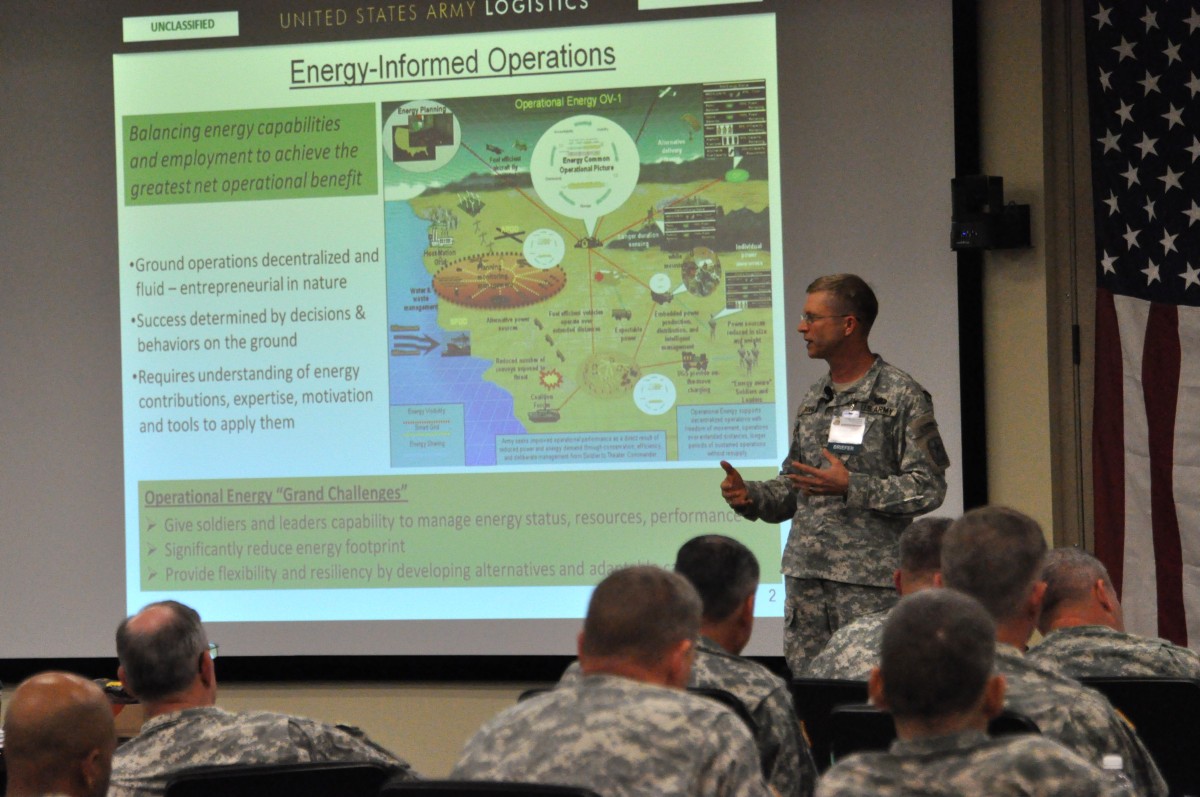 Operational energy forum increases awareness, promotes flexibility and ...