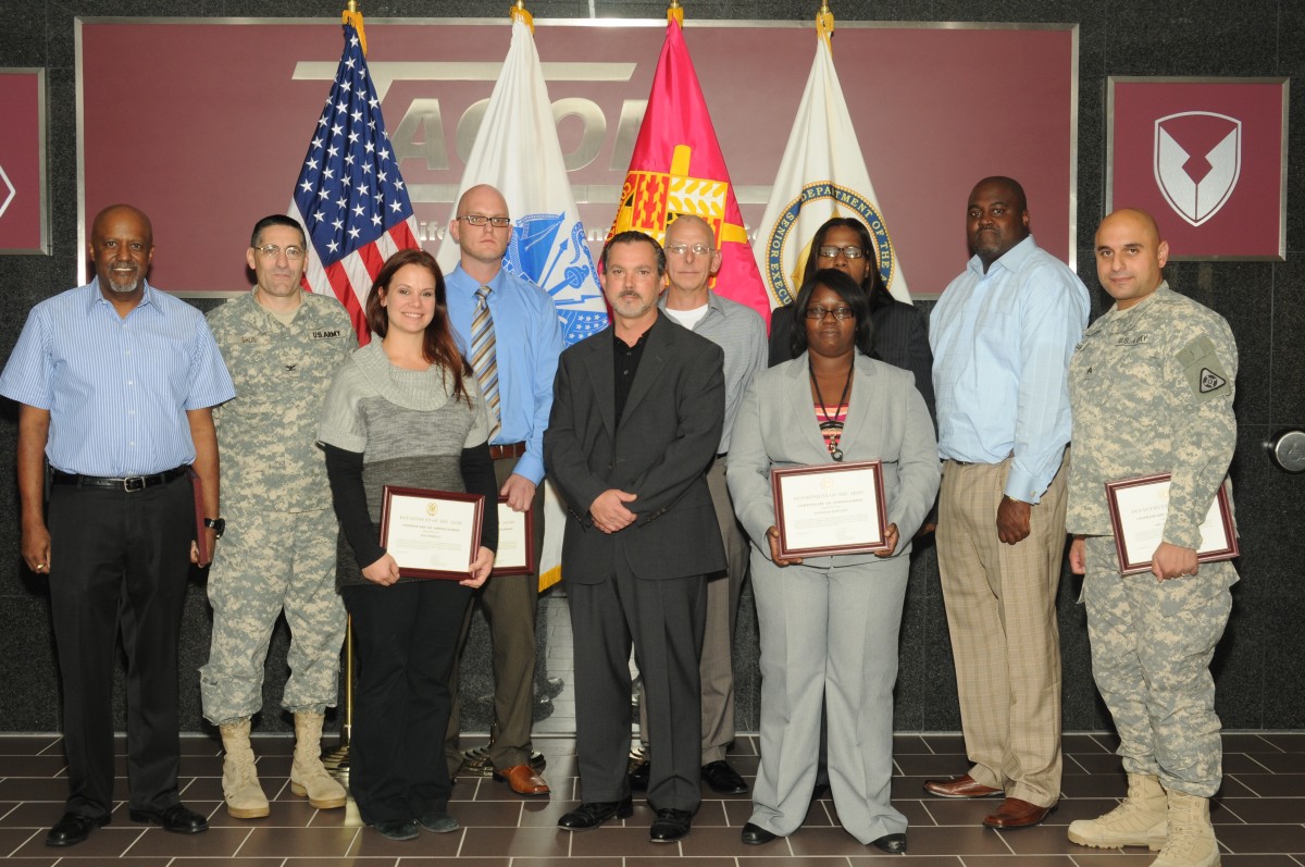 Veteran Volunteers Recognized at the Detroit Arsenal | Article | The ...