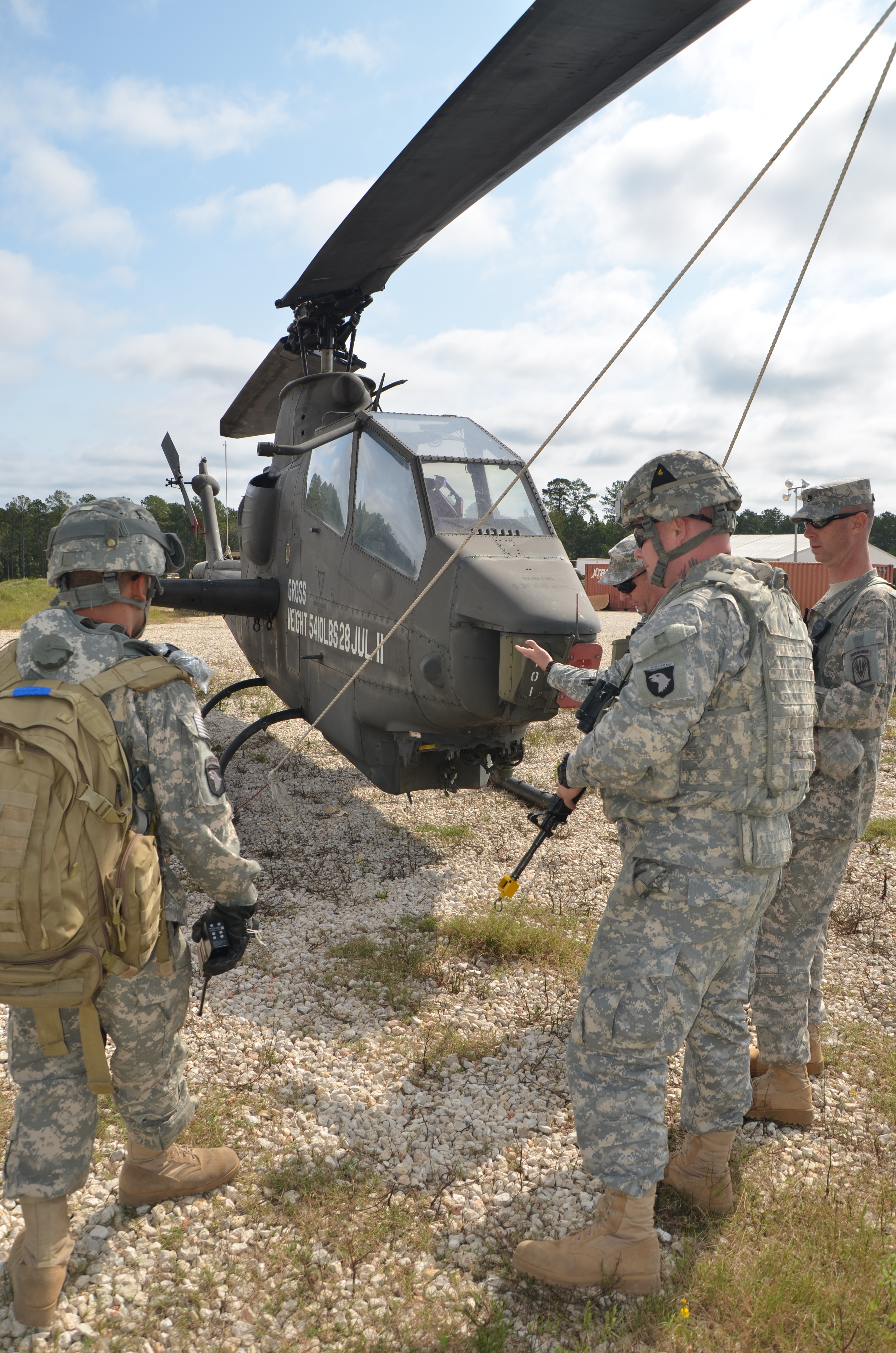 Technical Inspectors assess downed equipment to keep mission going ...
