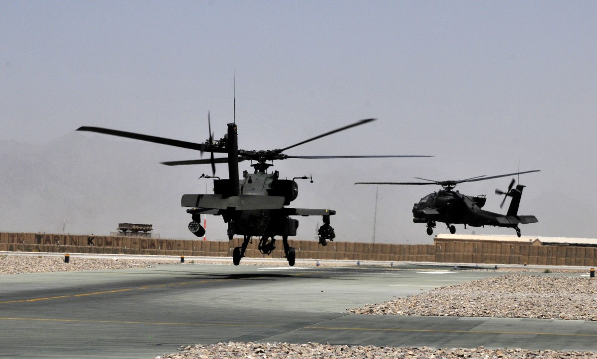 Apache pilots - heavy hitters | Article | The United States Army