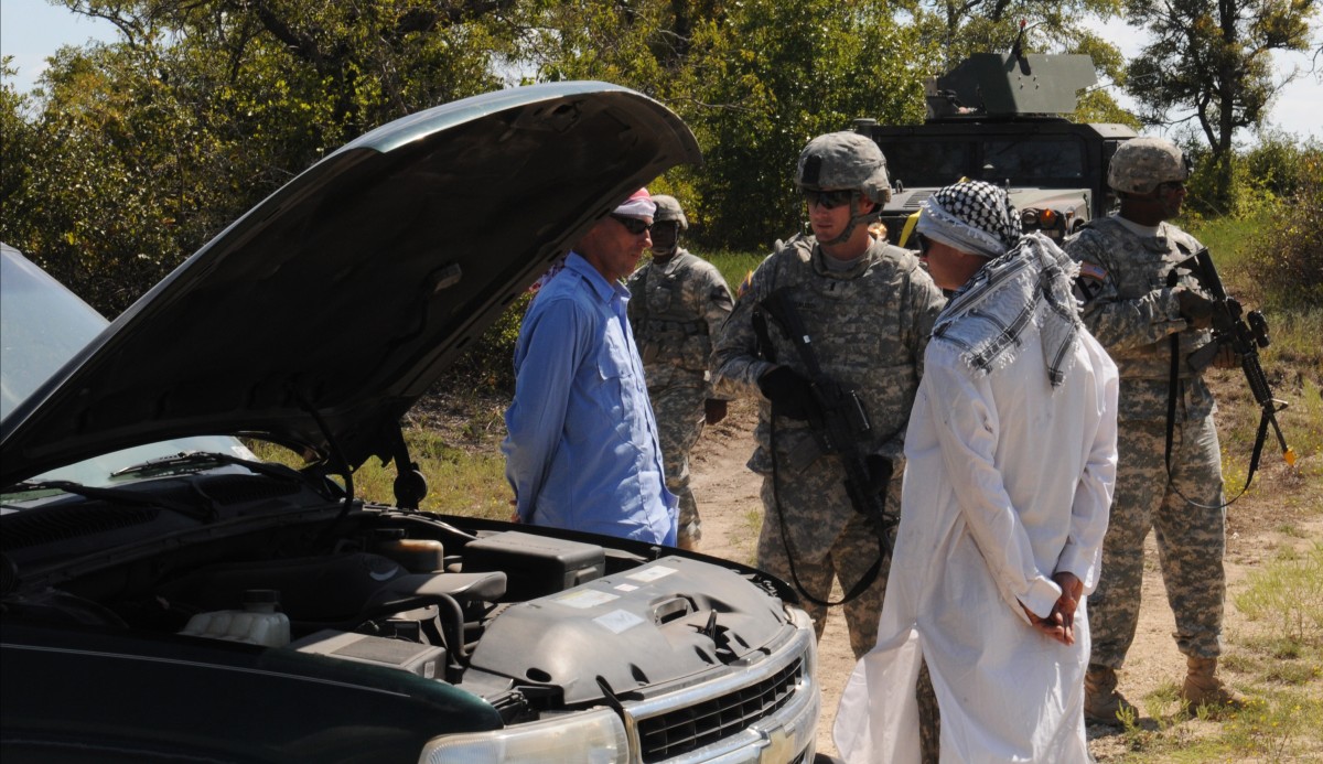 Forward support troops conduct convoy training | Article | The United ...