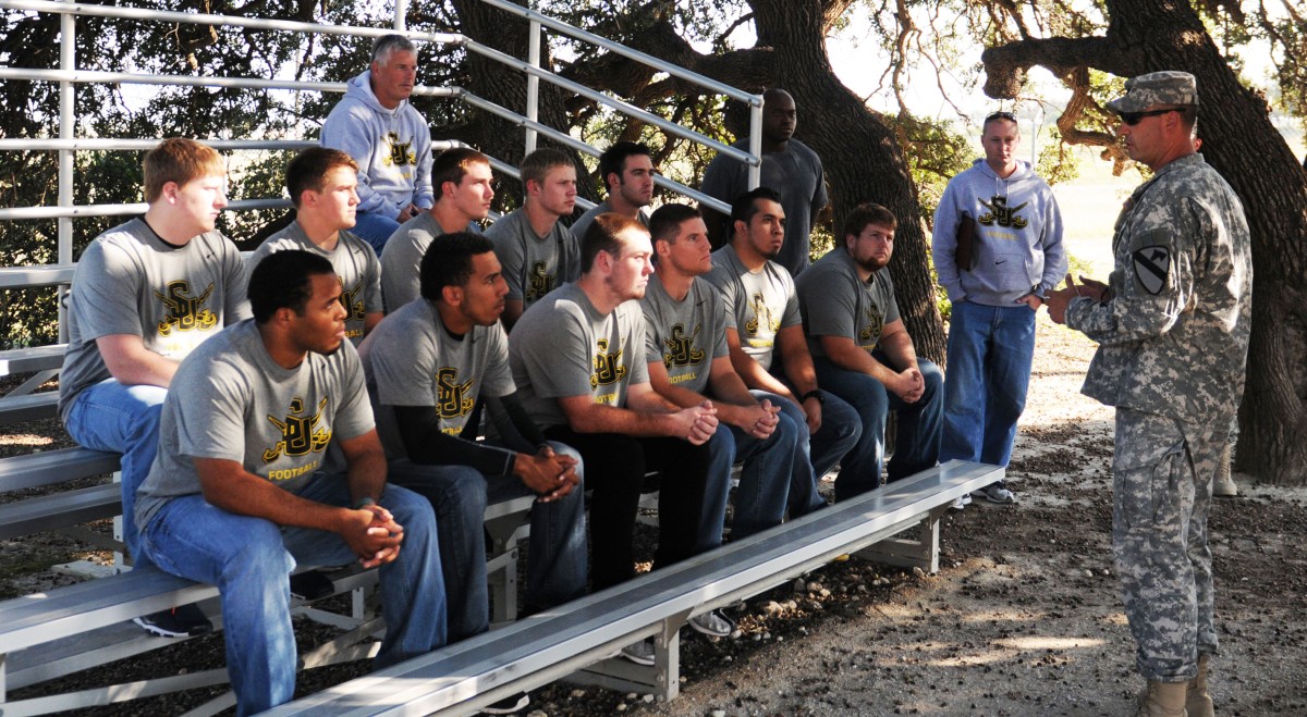 'Spartans' conduct team-building event with Southwestern University ...
