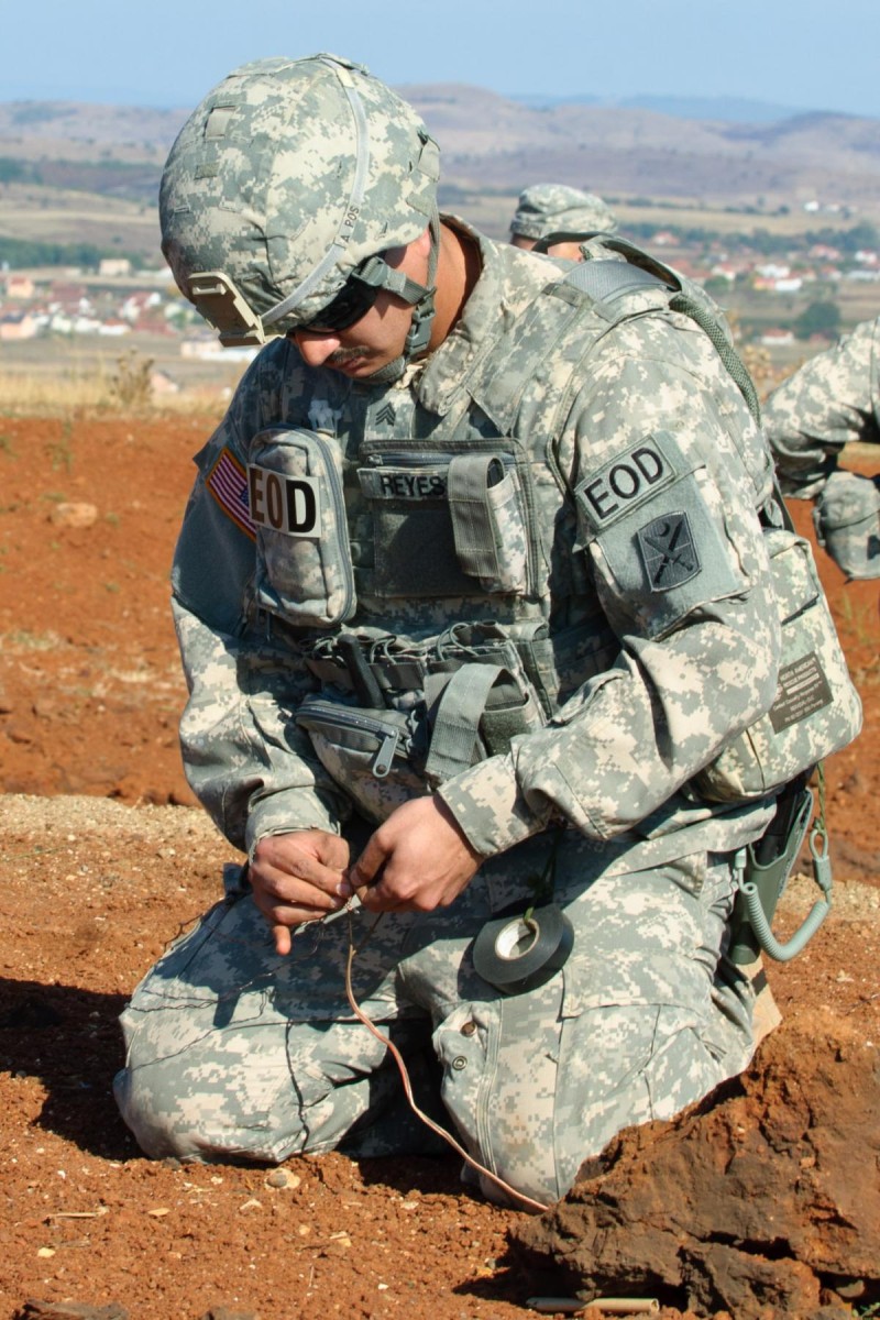 EOD explodes old munitions in Kosovo | Article | The United States Army