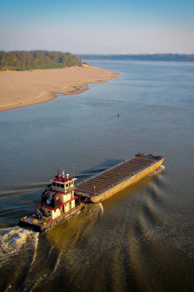 Low River Levels Cause Longer Season for Mat Sinking Unit | Article ...