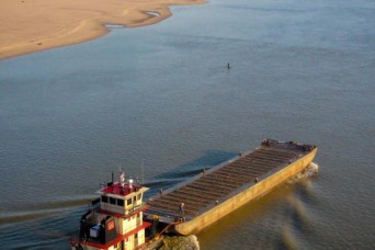 Low River Levels Cause Longer Season for Mat Sinking Unit | Article ...