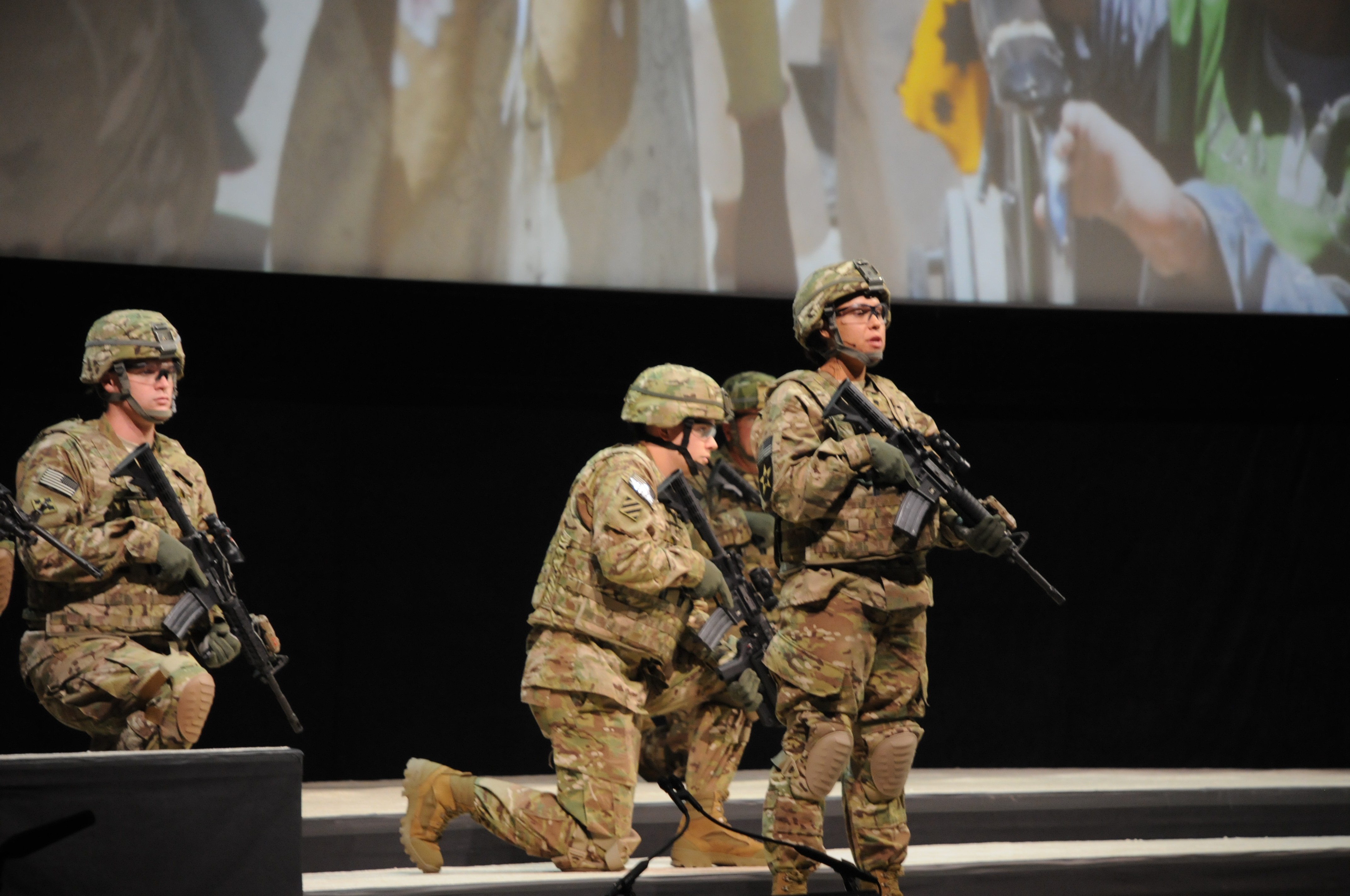 Soldiers provide opening show at AUSA 2012 Expo | Article | The United ...