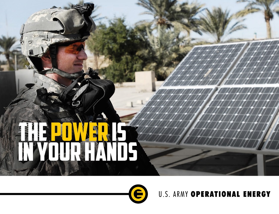 Operational Energy 'The Power Is In Your Hands' | Article | The United ...
