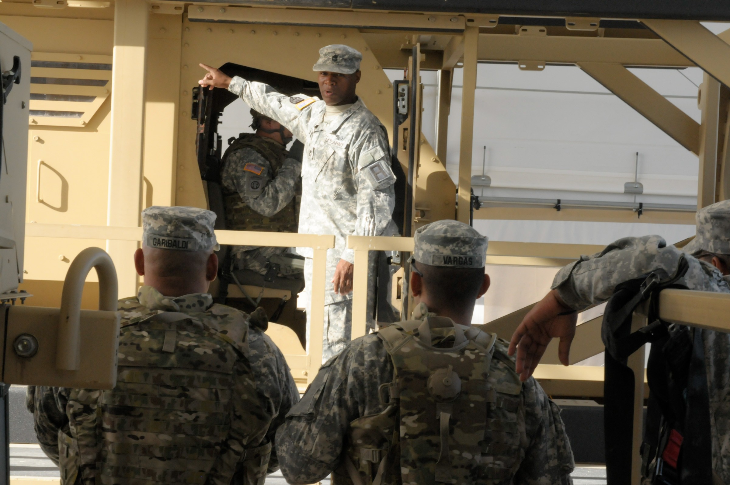 Division West NCOs train deploying Soldiers to survive MRAP rollover ...