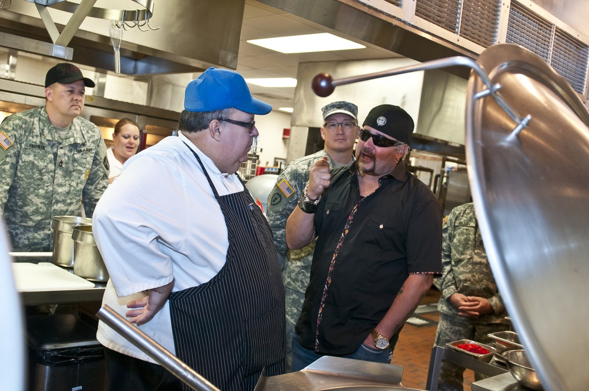 TV chef Guy Fieri serves up thanks at JBLM | Article | The United ...