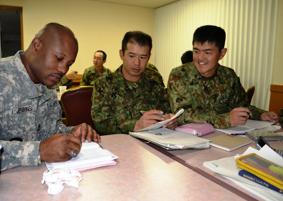 US and Japanese Soldiers unite through English | Article | The United ...