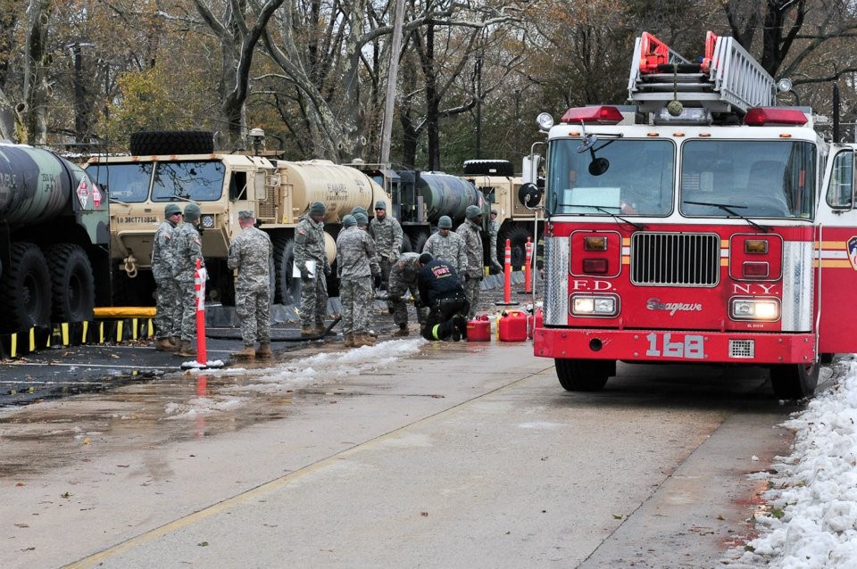 'Task Force Support' Soldiers provide relief to Hurricane Sandy ...