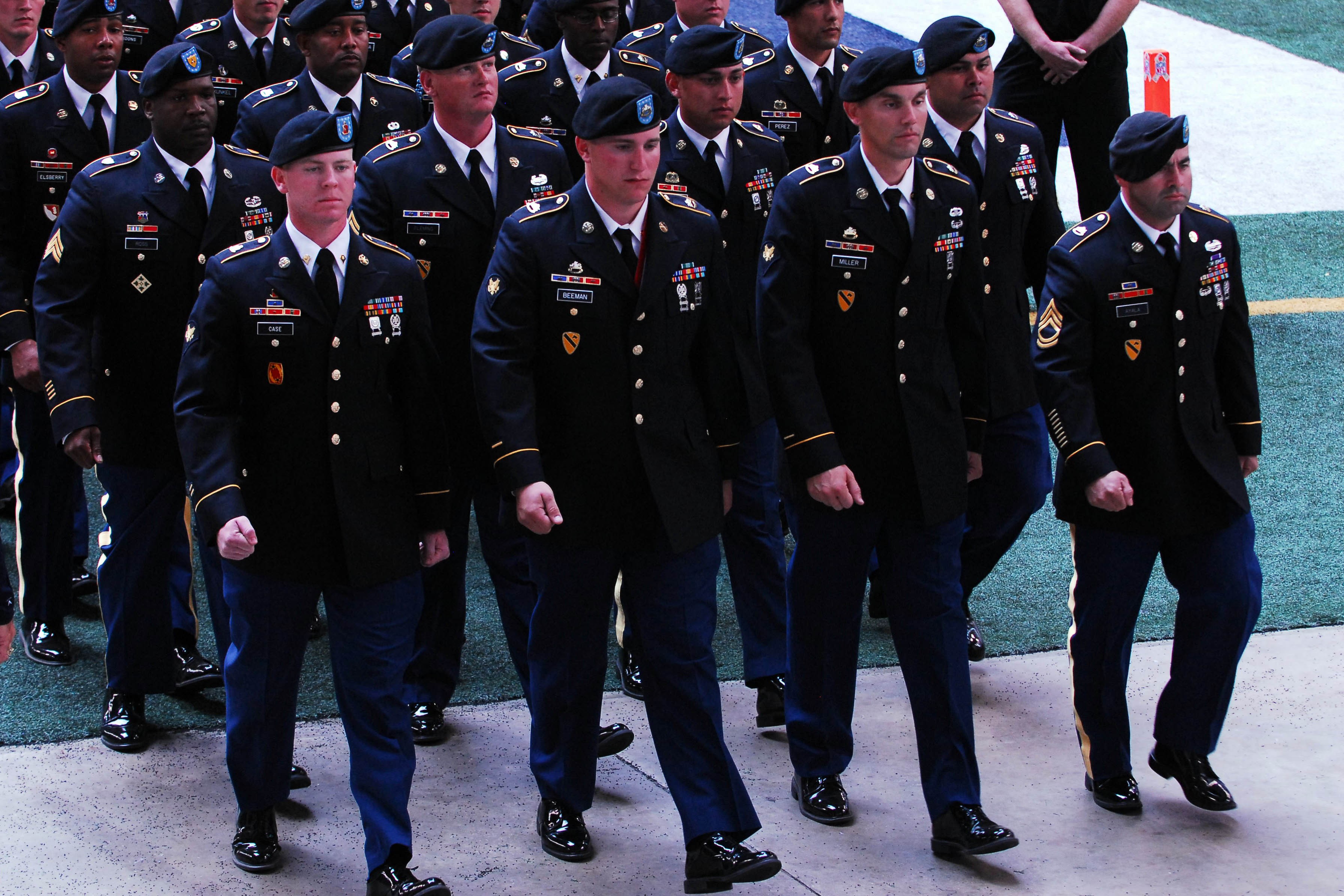 Ironhorse Soldiers participate in Cowboys Military Appreciation Day ...