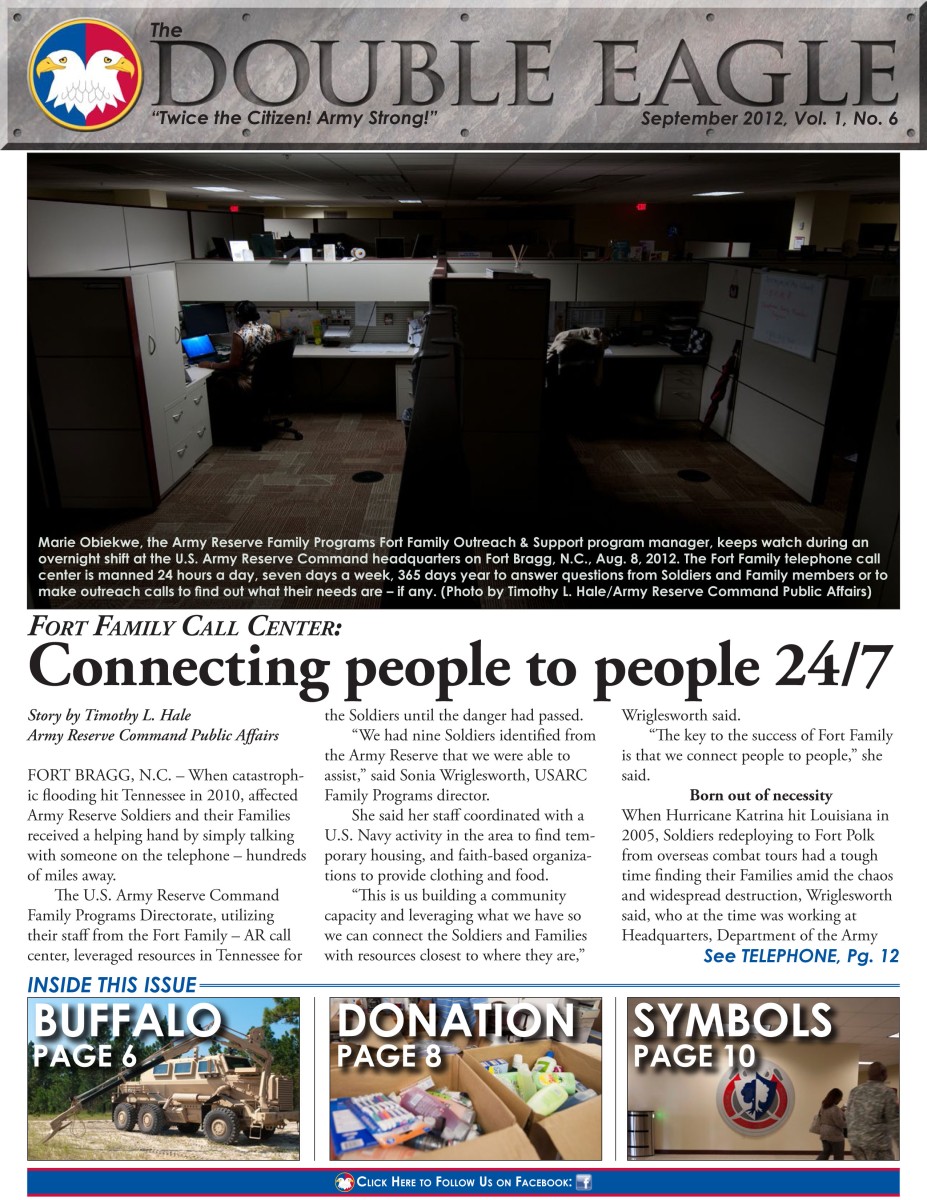 USARC Double Eagle, Sept. 2012 | Article | The United States Army