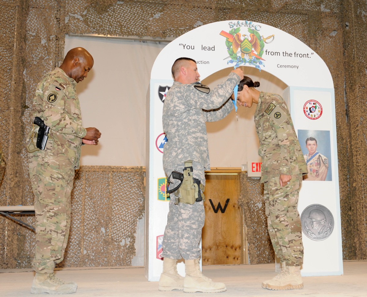 JSC-A inducts 19 Soldiers into S.A.M.C. | Article | The United States Army