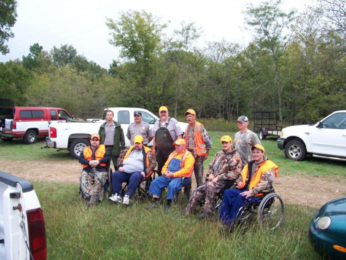 Little Rock district rangers' put disabled hunters on the deer ...