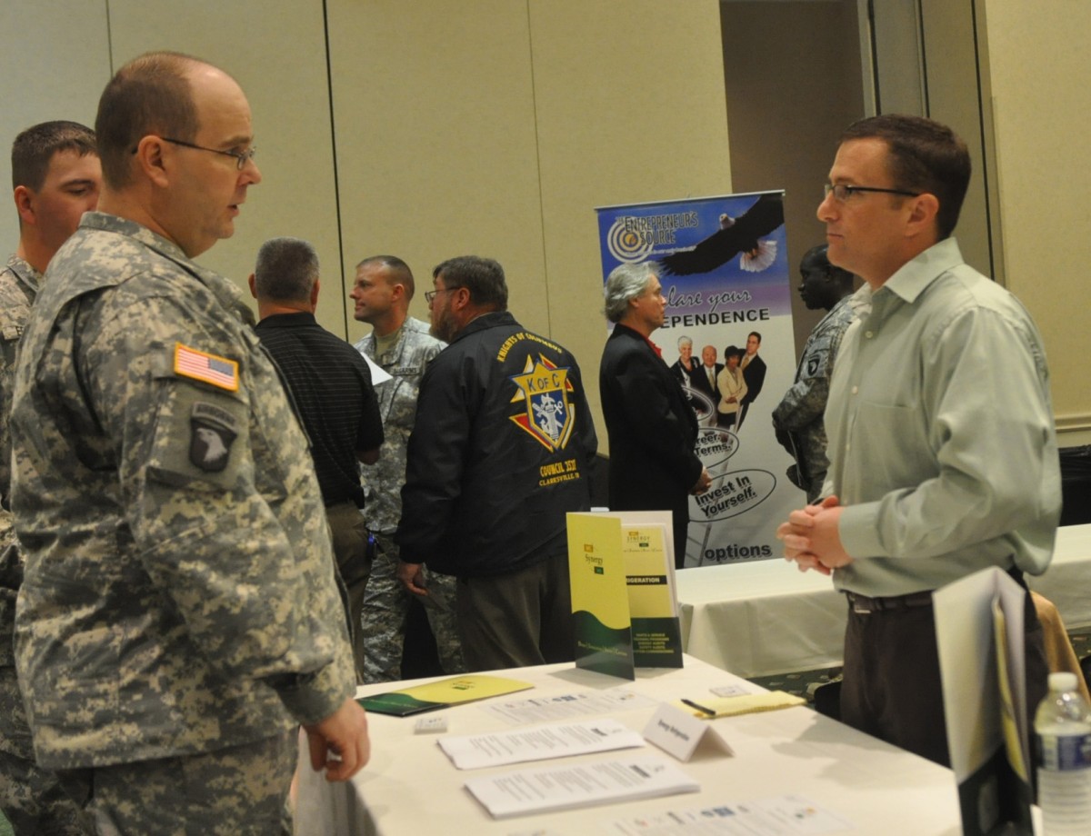 A step ahead: Wounded warriors offered exclusive access to job fair ...