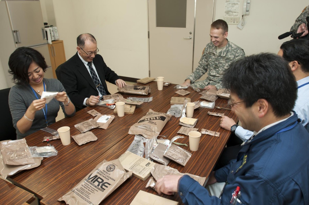 Japanese counterparts relish US field rations | Article | The United ...
