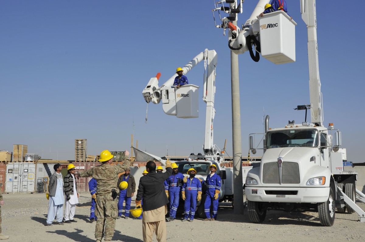 Afghan electrical engineers, linemen receive training, new equipment ...