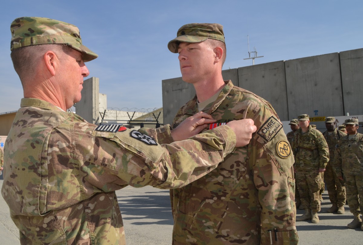 CMRE Soldiers deployed with 401st AFSB recognized for achievements ...