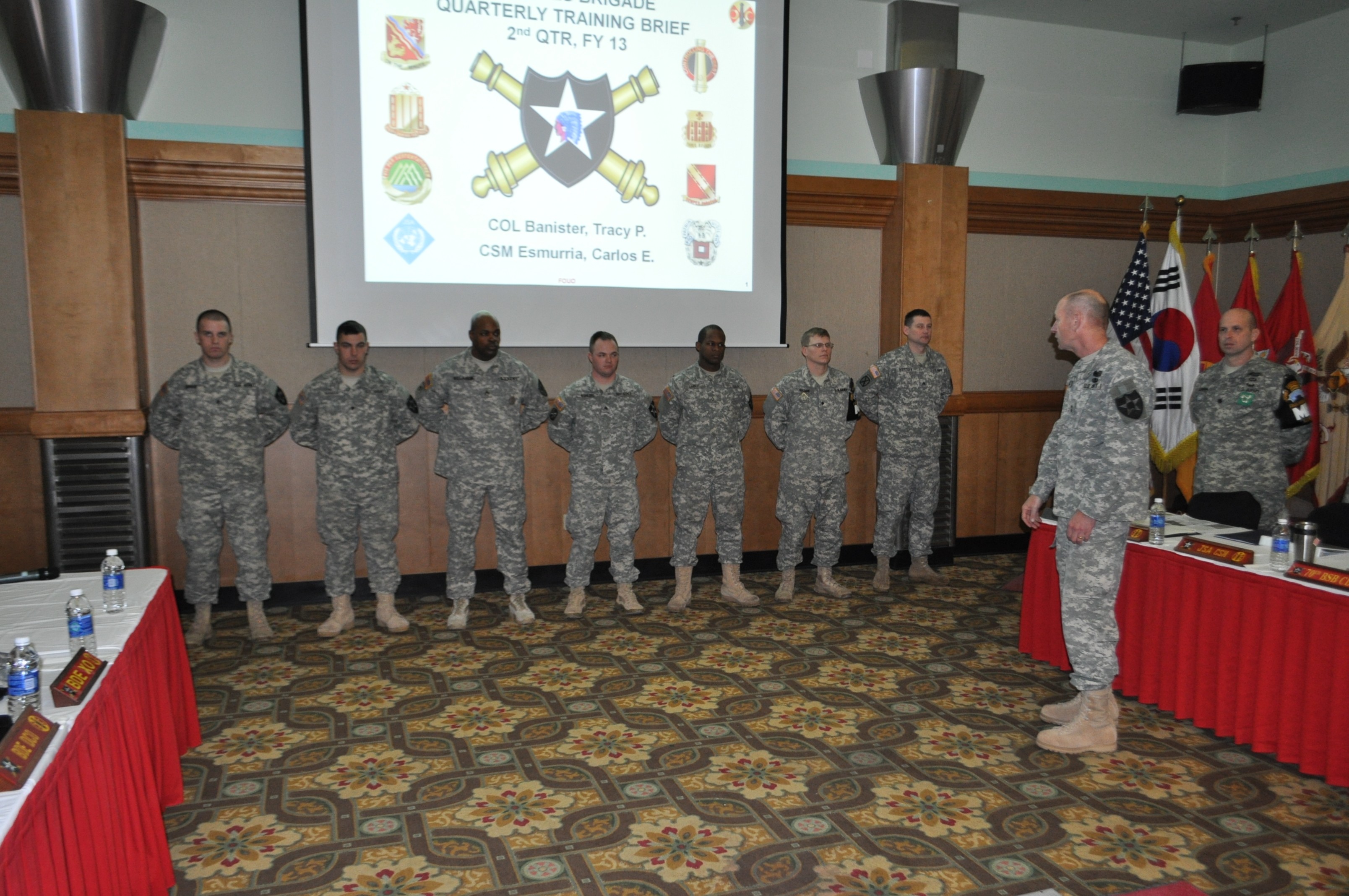 2nd Infantry Division Commander recognizes 210th Fires Brigade Soldiers ... 2nd Infantry Division Commander recognizes 210th Fires Brigade Soldiers ...
