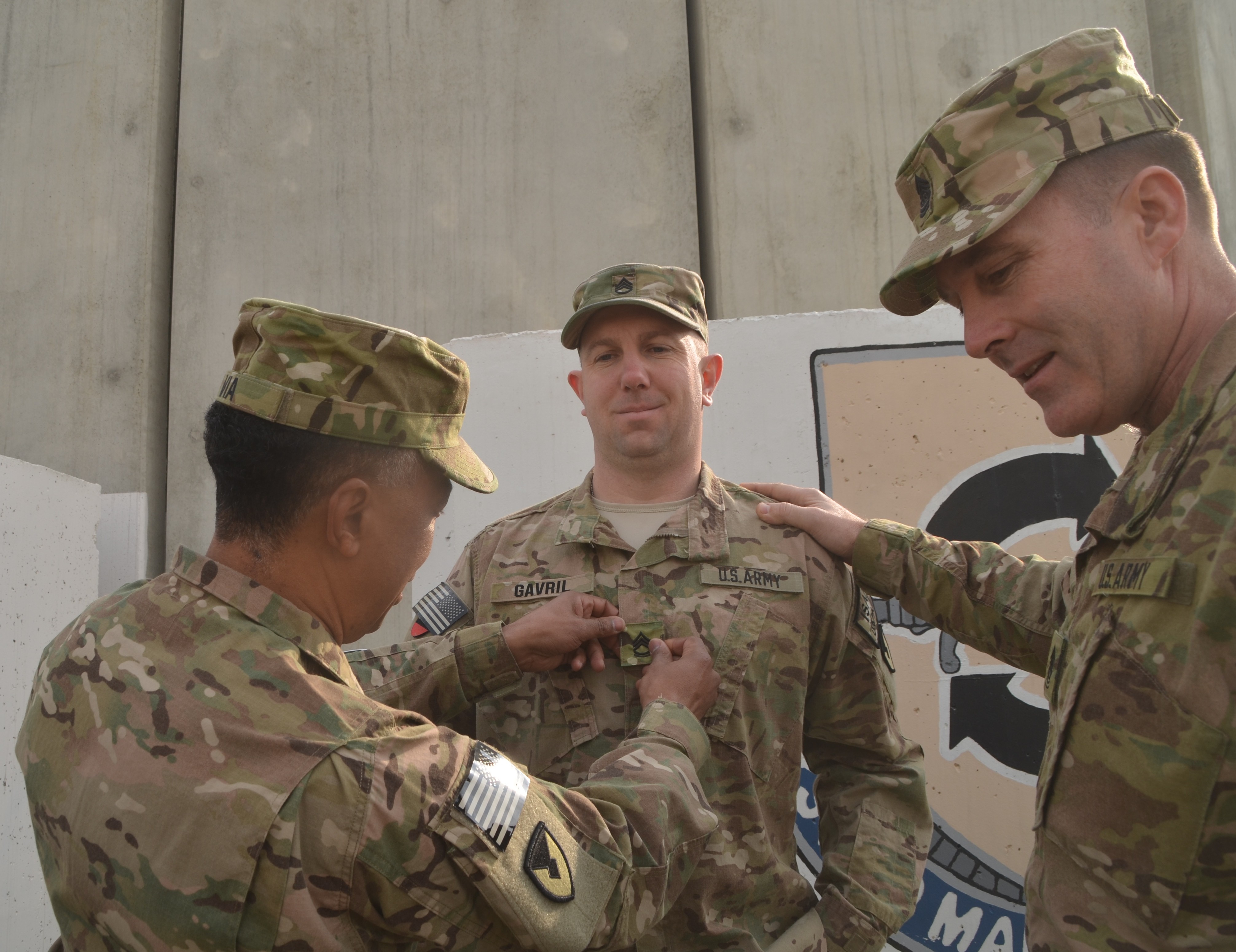 Via promotes 401st AFSB NCOs | Article | The United States Army