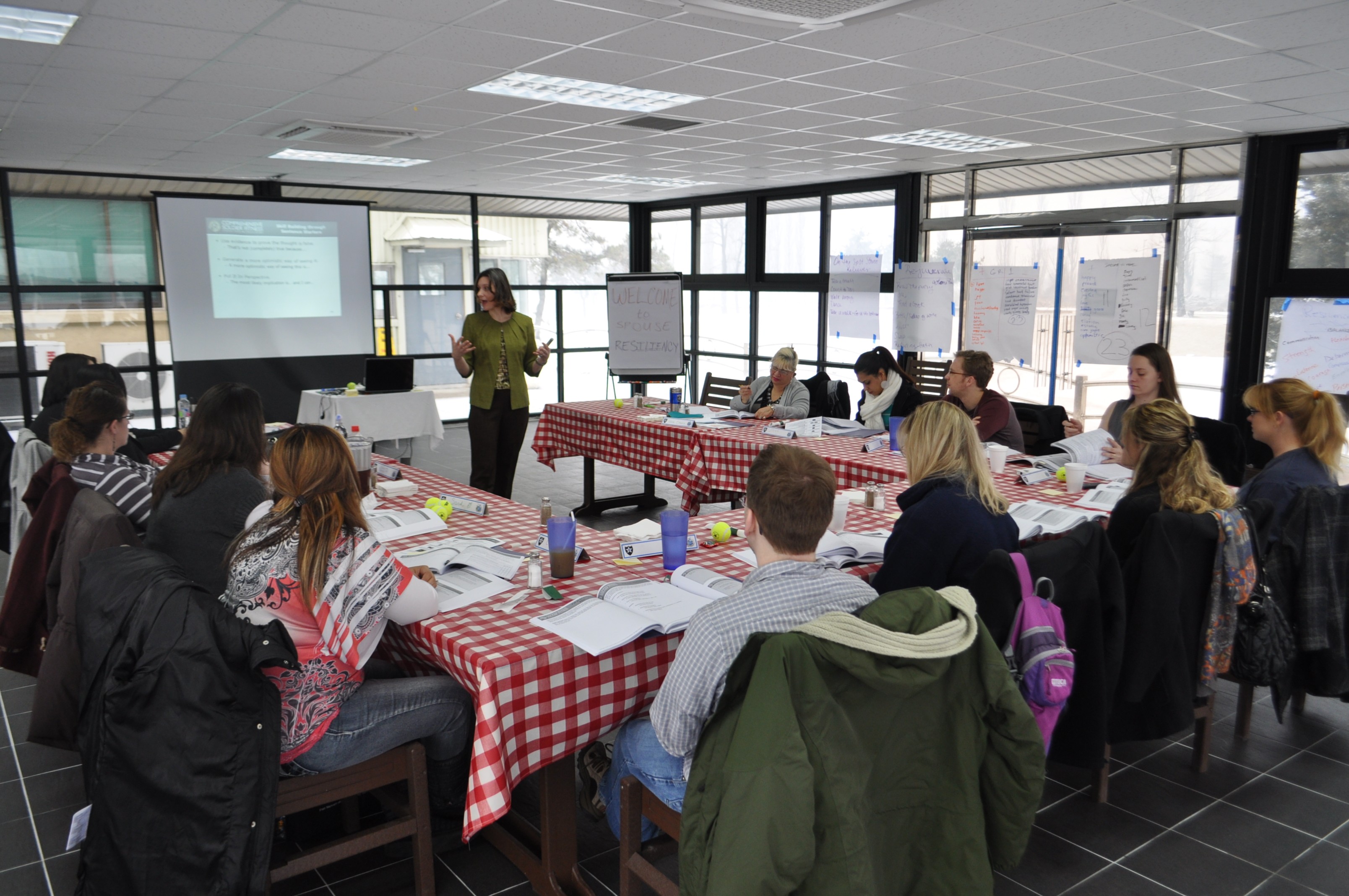 Military spouses conduct training to become more resilient | Article ...