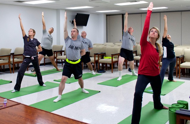 Yoga gives sense of balance to patients | Article | The United States Army