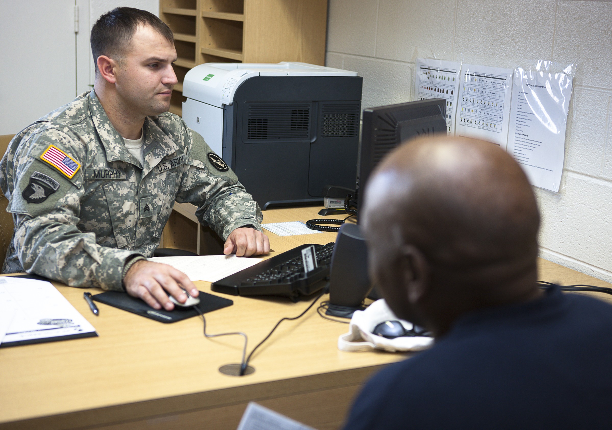 Joint base tax centers help filers in military community | Article ...