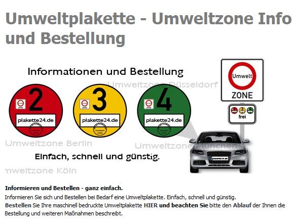 Several German cities join list of restricted emissions zones | Article ...
