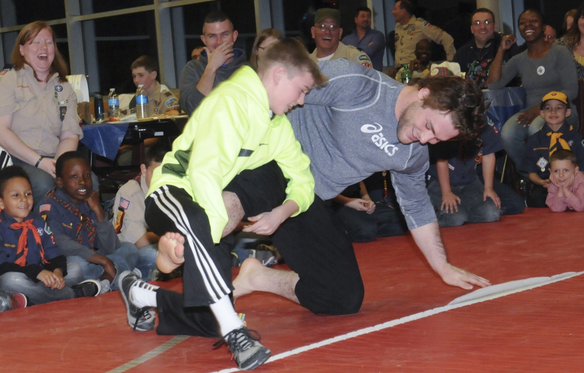 Ft. Carson Scouts take on U.S. Olympic wrestlers | Article | The United ...