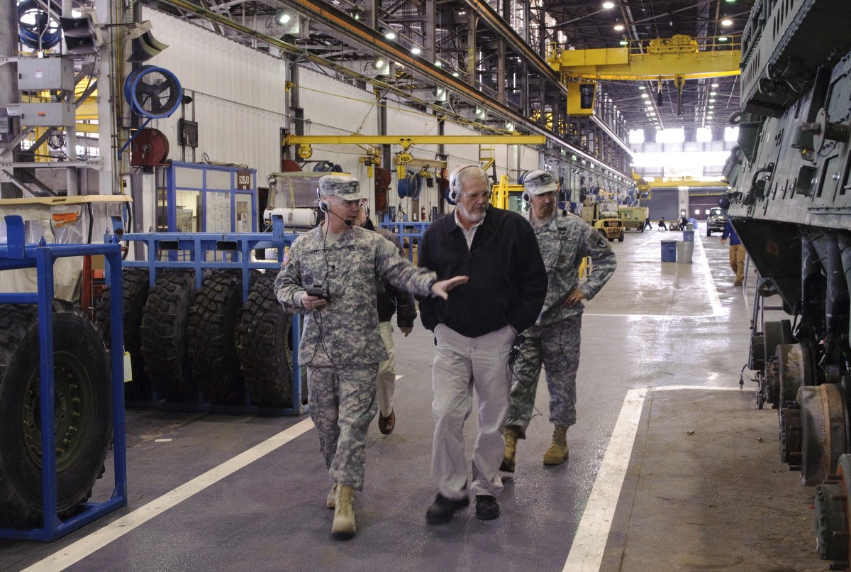 TACOM CSM visits Anniston, gains understanding of depot maintenance ...
