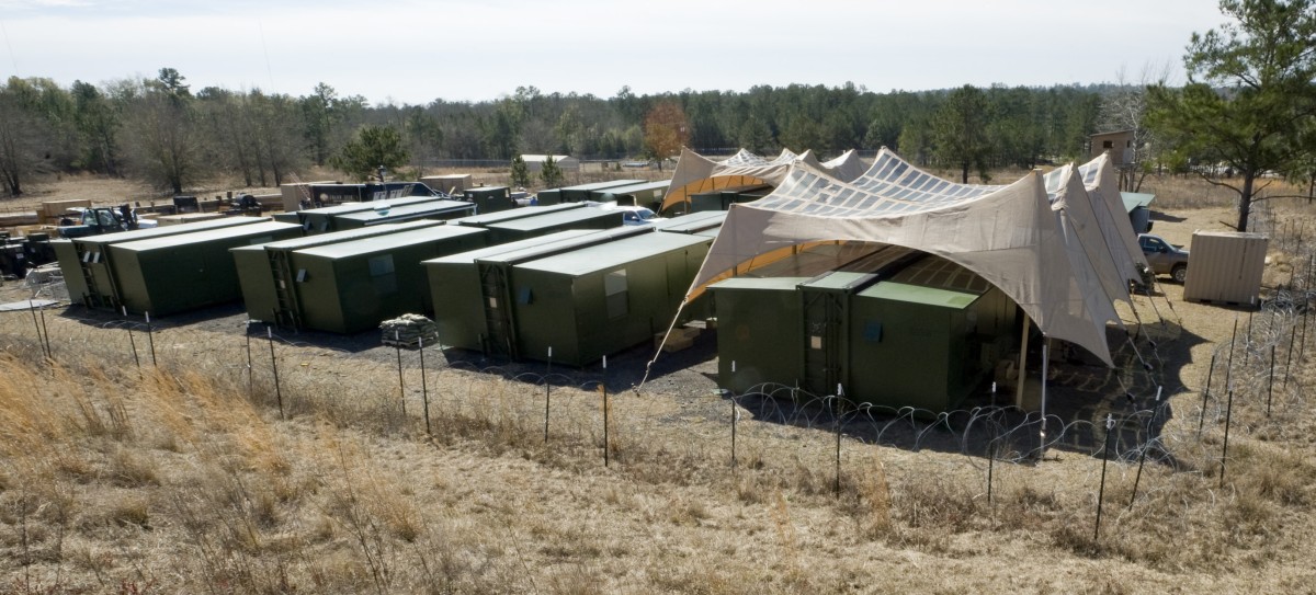 Rigid-wall camp saves money, fuel, water | Article | The United States Army