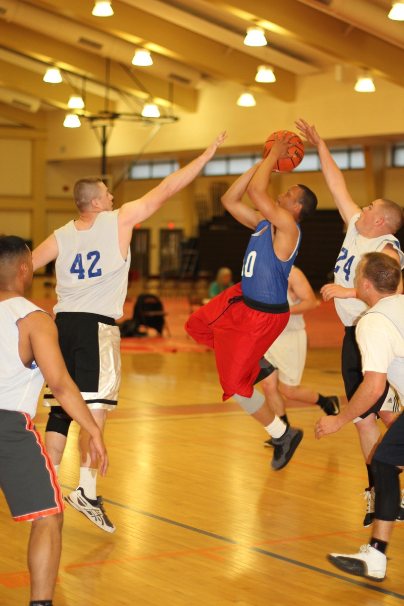 2-5th FA rides hot half to intramural hoops win | Article | The United ...