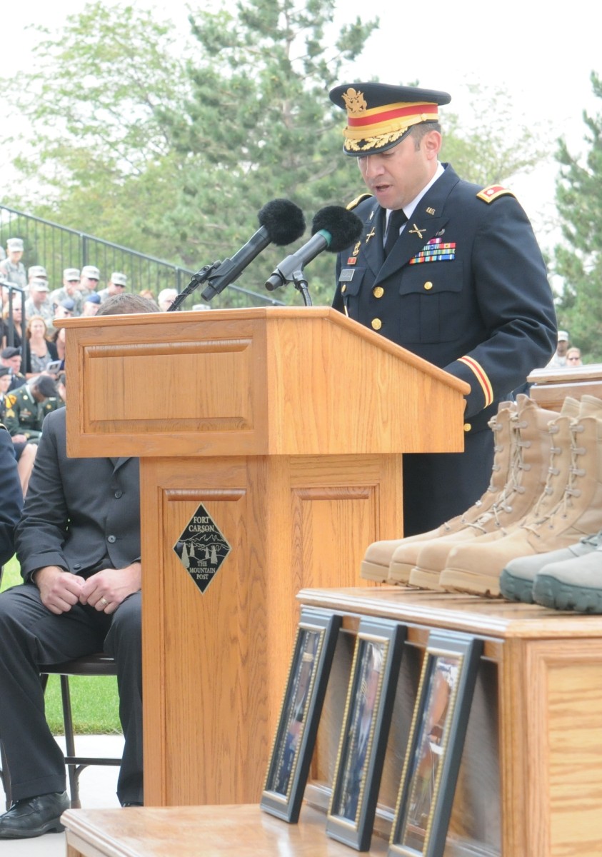 Carson honors lives lost in line of duty | Article | The United States Army