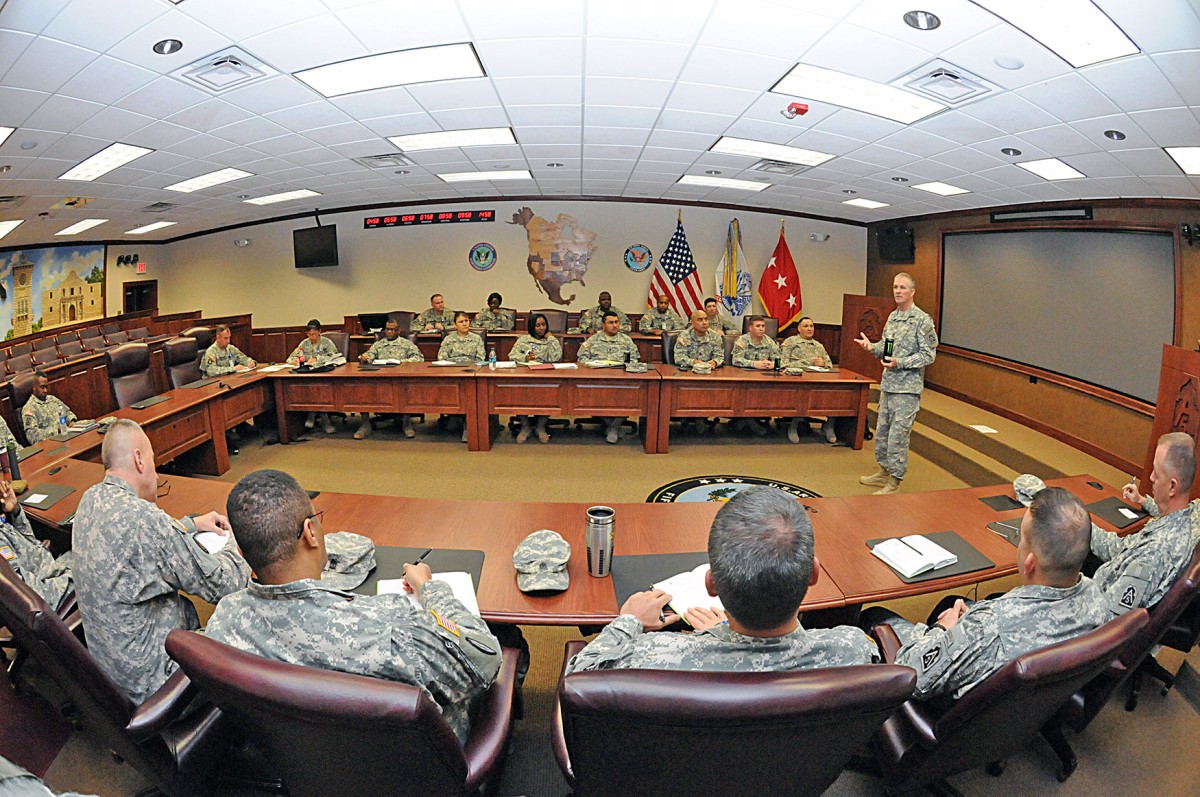 Army North senior leaders discuss professional development of Soldiers ...