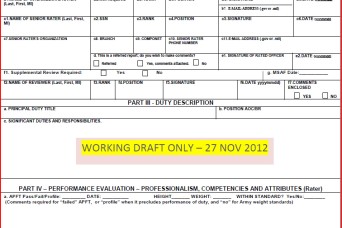 New OER means fewer boxes, more accountability for raters | Article ...