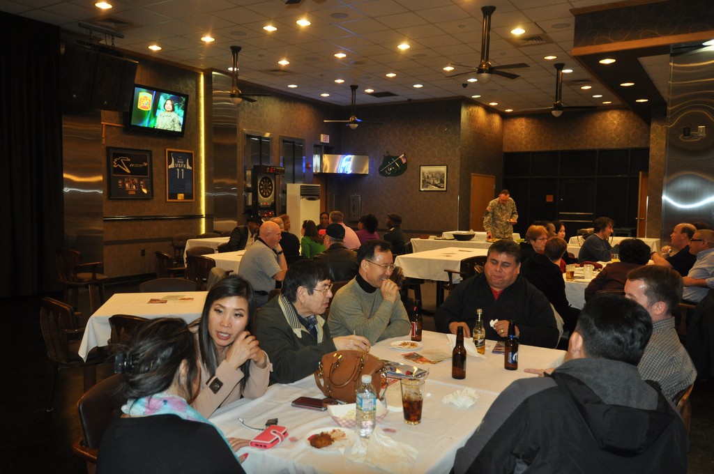 Right Arm Night bonds Yongsan staff members | Article | The United ...