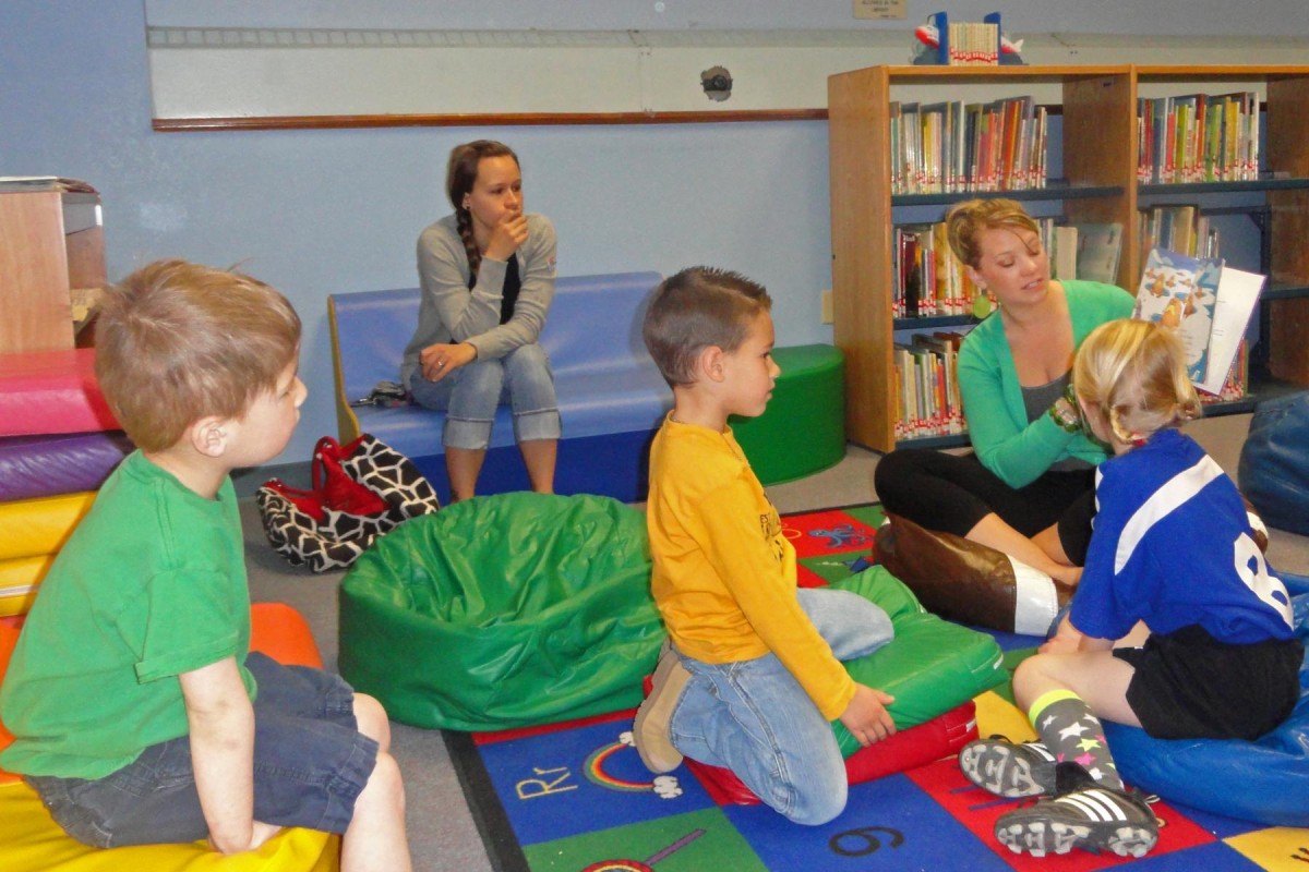 Imaginations climb at story time | Article | The United States Army