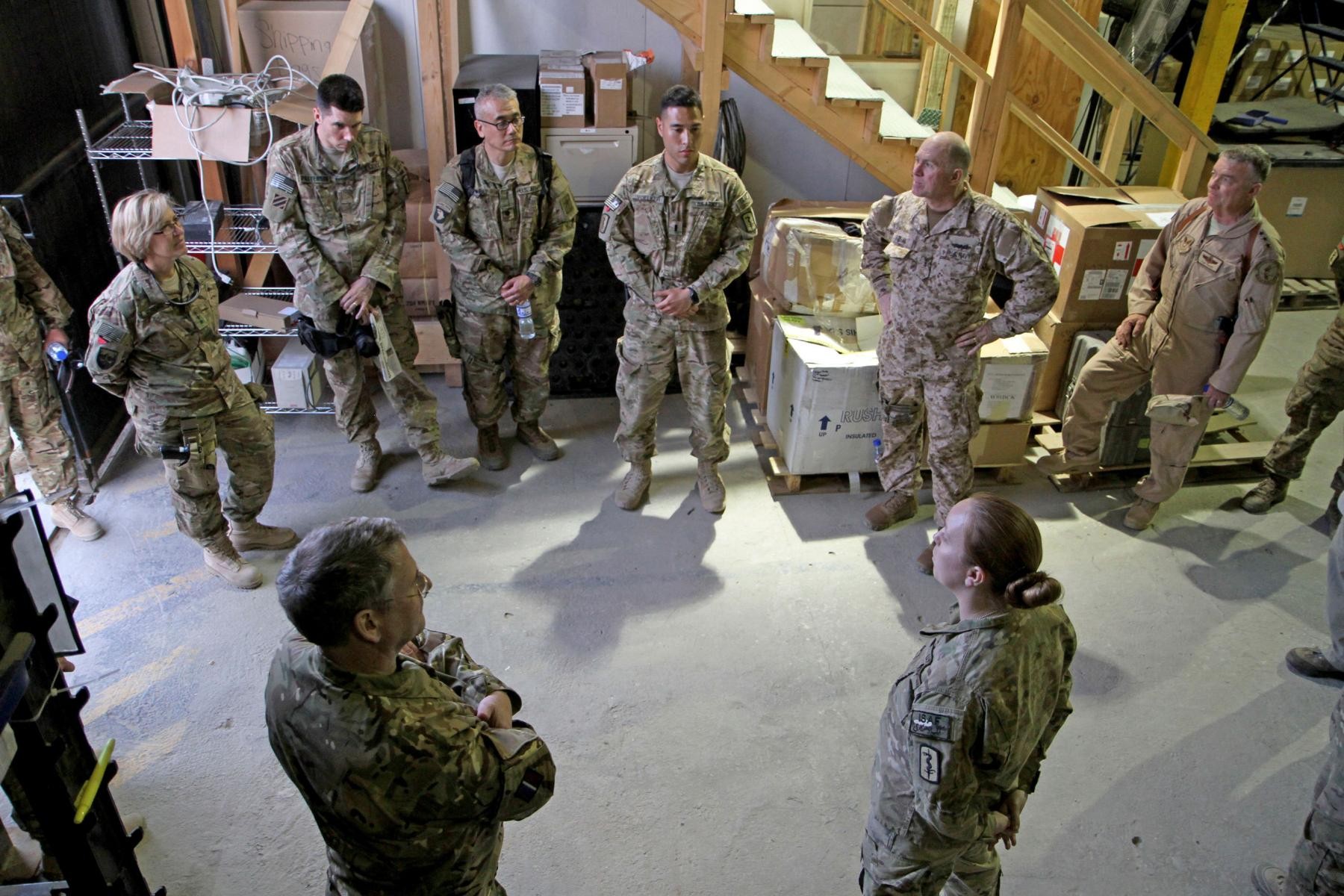 Surgeons general visit Bagram Air Field | Article | The United States Army