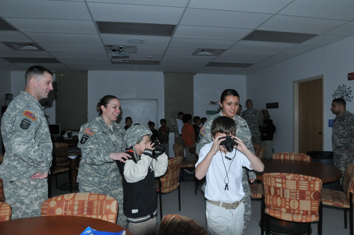 402nd FA recognized for mentoring Partners in Education students ...