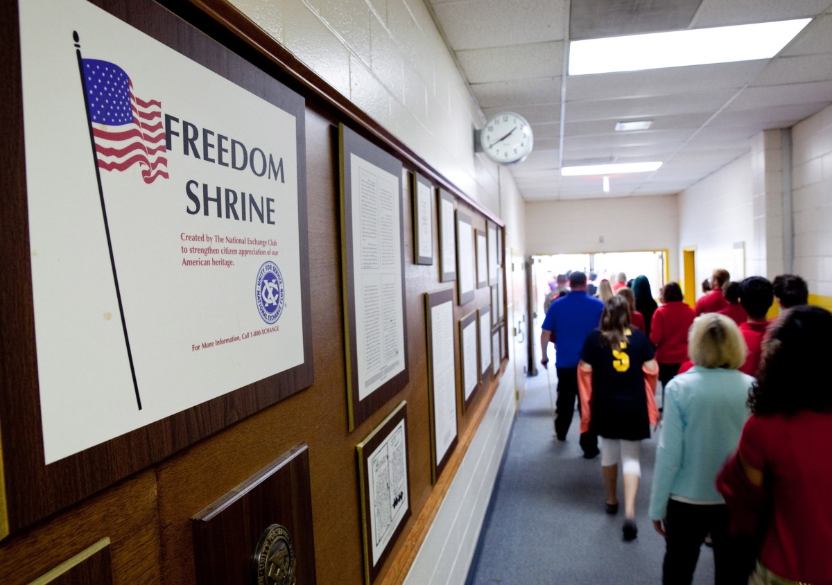 Freedom Shrine rededicated at Faith | Article | The United States Army