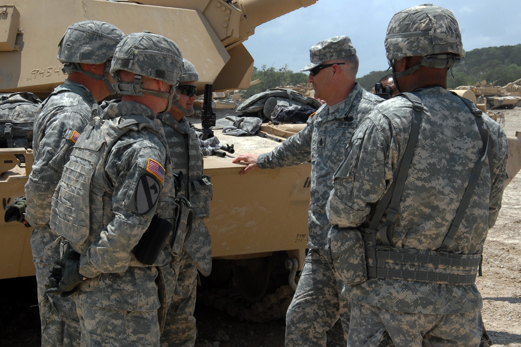 SMA observes Stallion training | Article | The United States Army