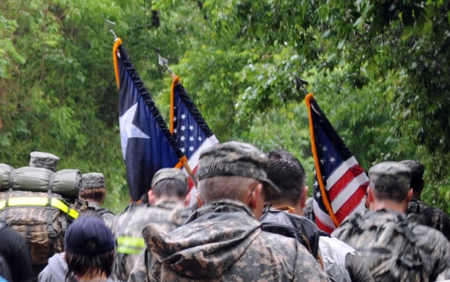 Texas Guardsmen march for fallen heroes | Article | The United States Army