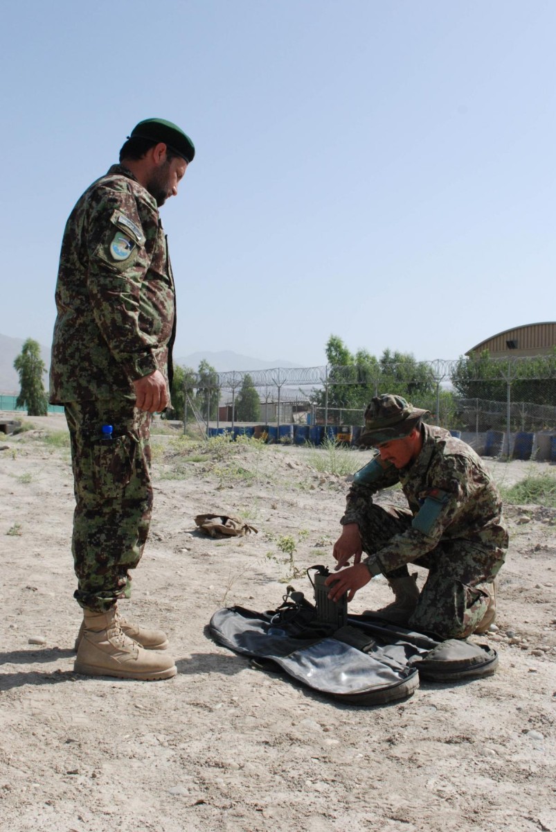 ANA soldiers complete train the trainer course at FOB Gamberi | Article ...