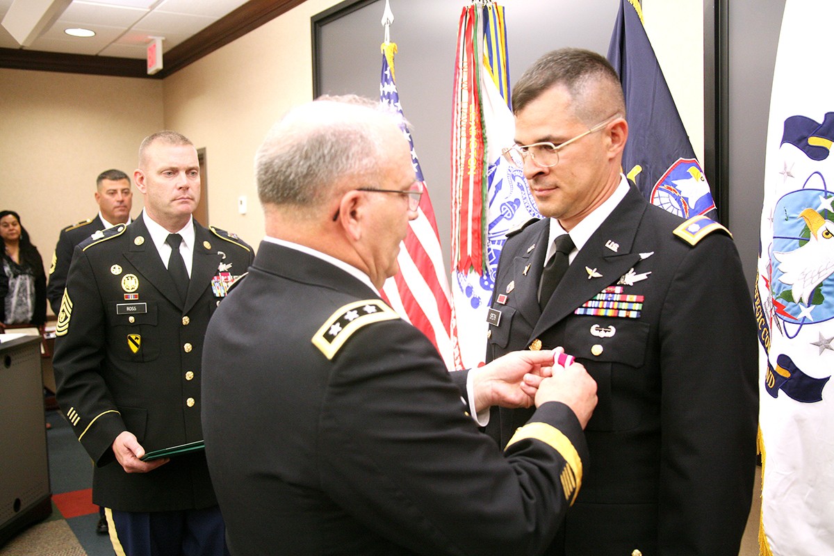 Space ops officer retires | Article | The United States Army