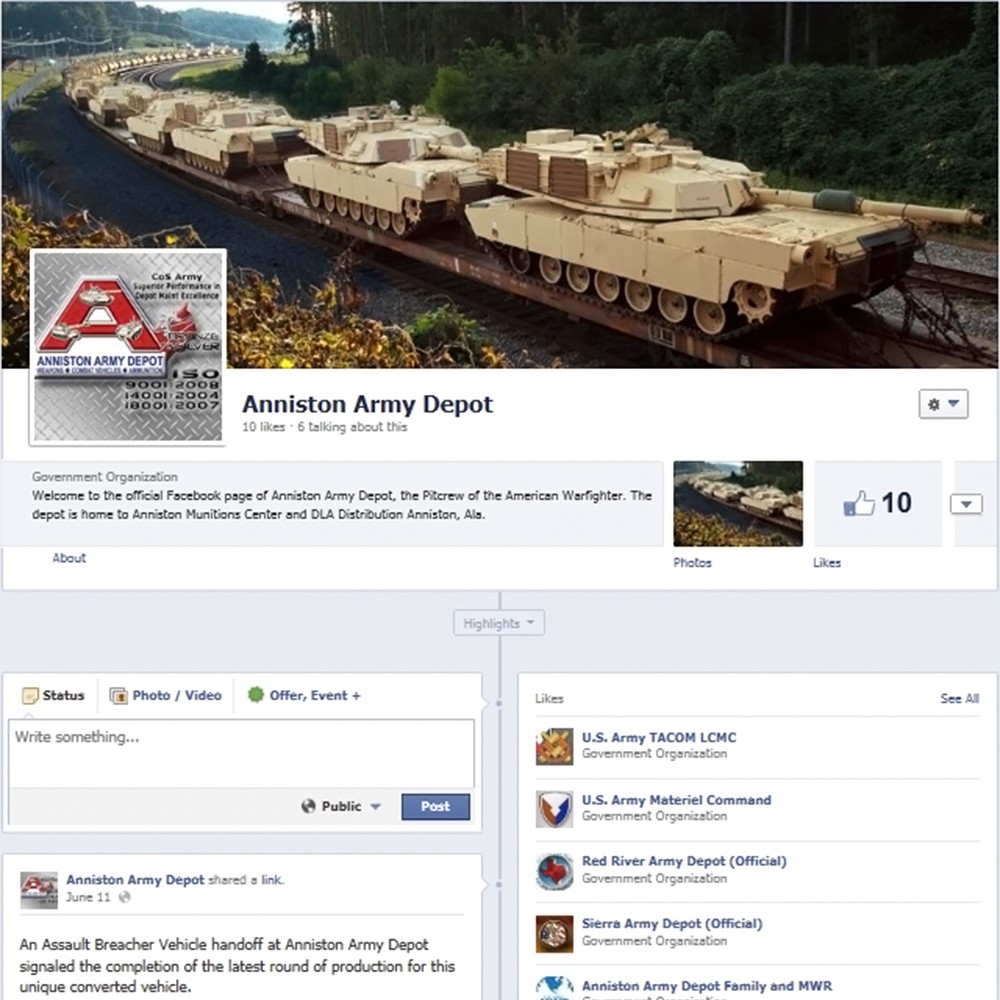 Facebook another communication outlet for ANAD | Article | The United ...